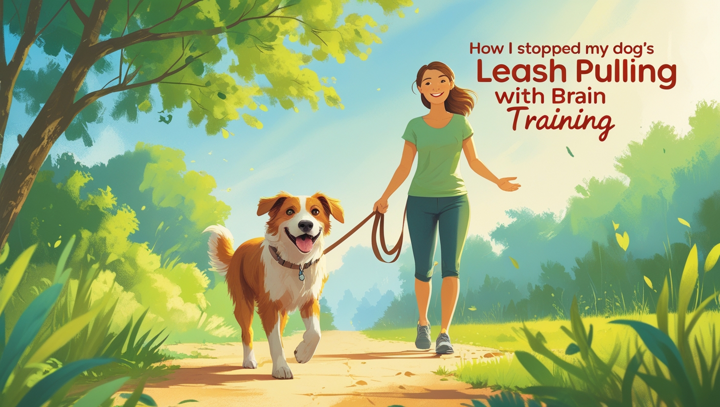 How I Stopped My Dog’s Leash Pulling with Brain Training - Brain Games ...